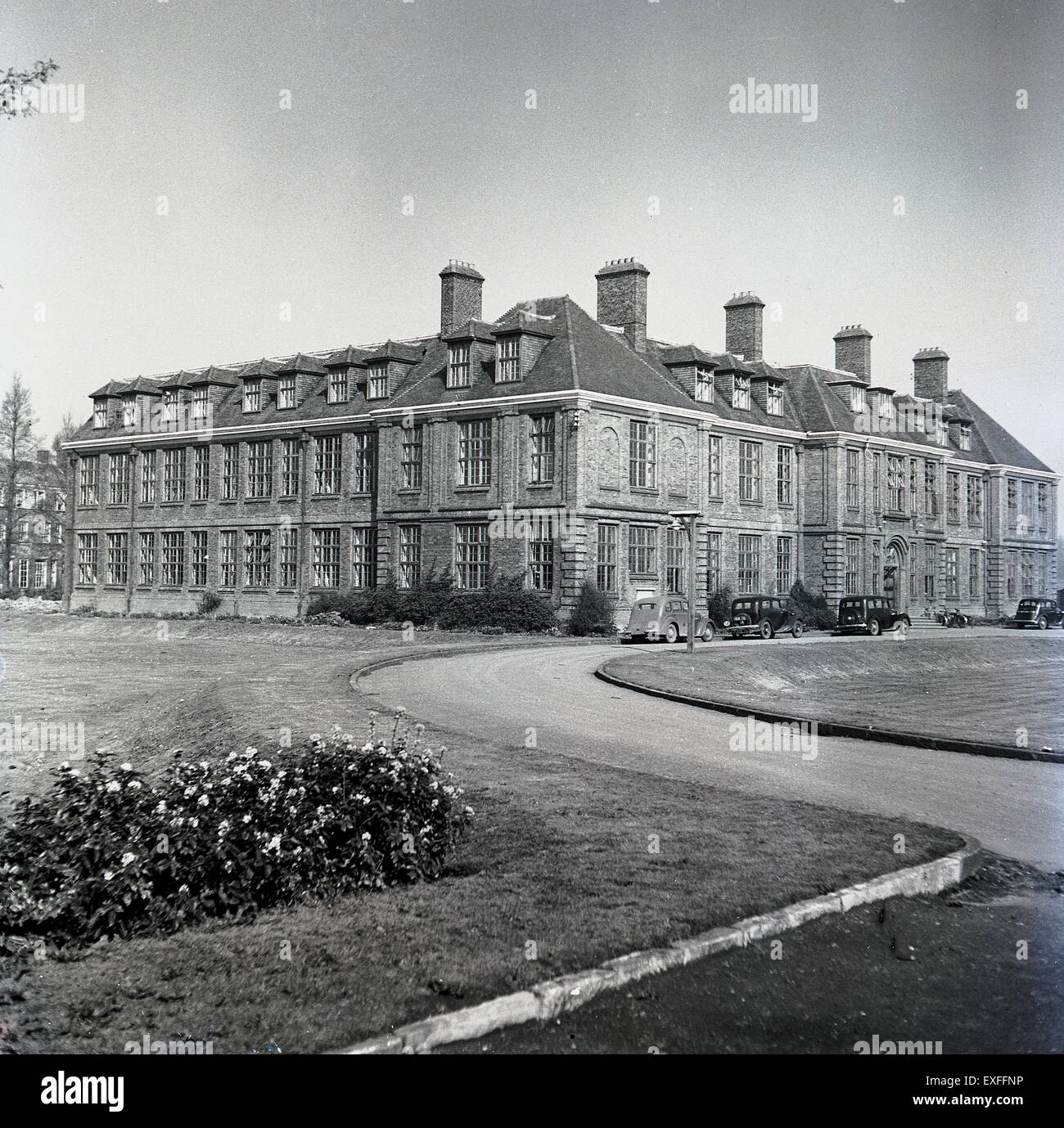 1950s historical college Stock Photo - Alamy