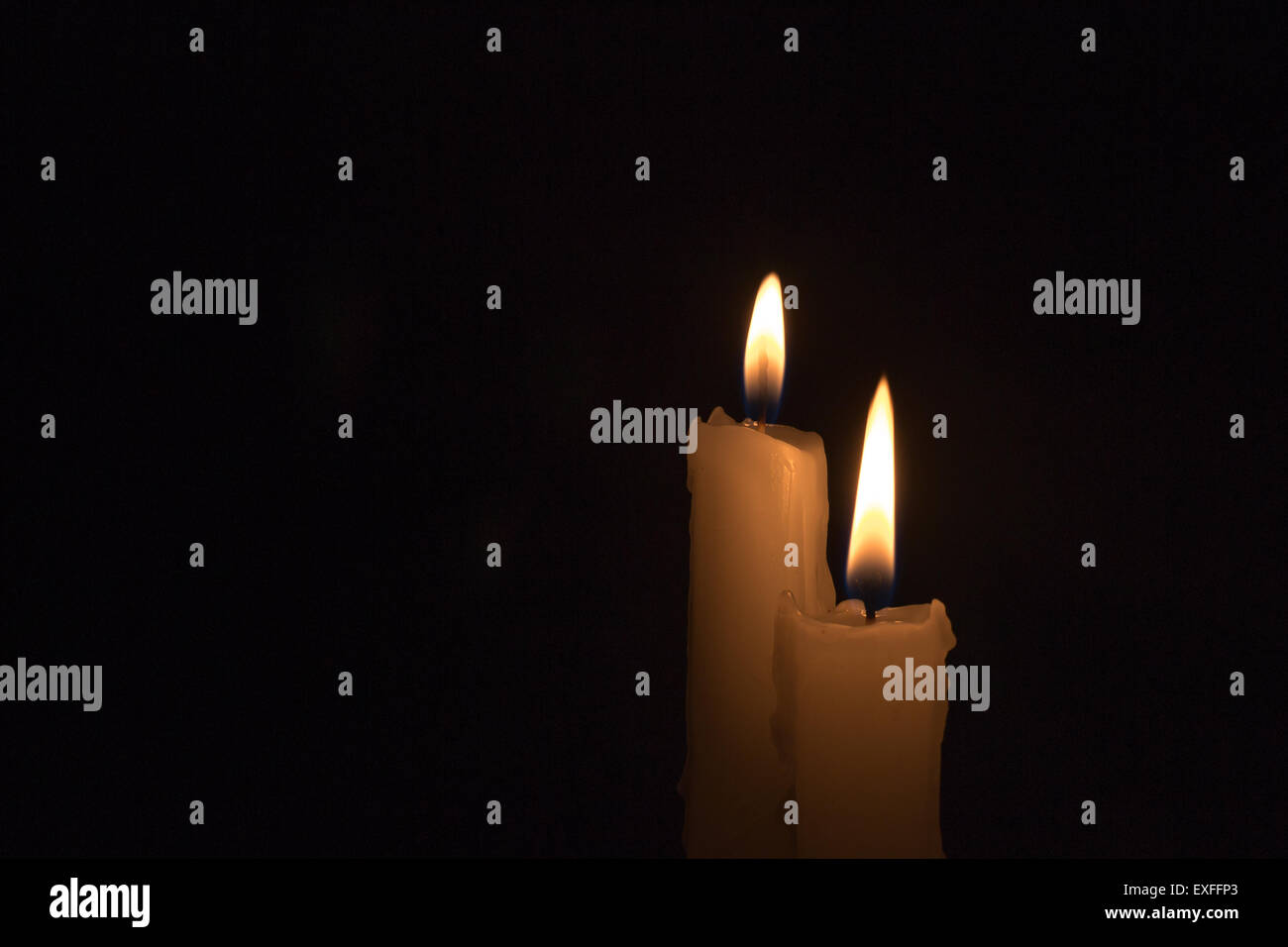 Candles burning bright hi-res stock photography and images - Alamy