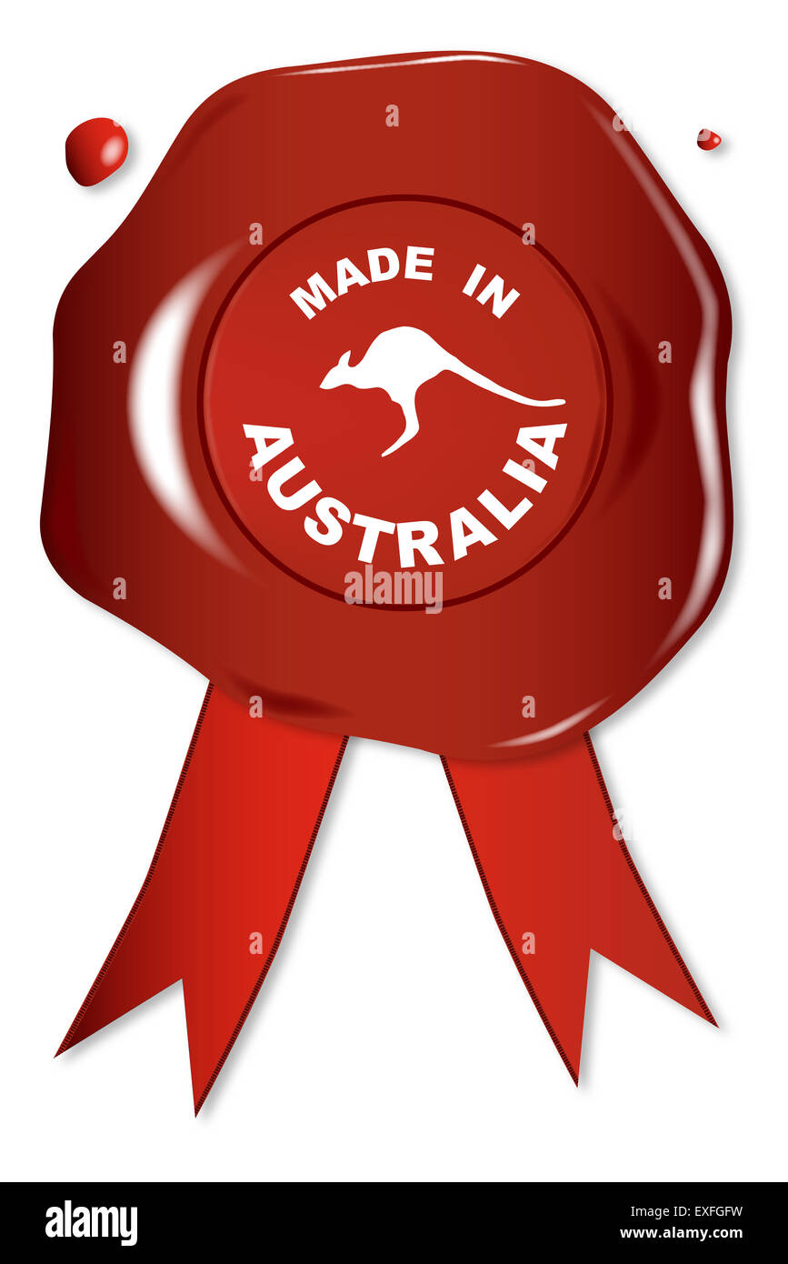 Australia made symbol hi-res stock photography and images - Alamy