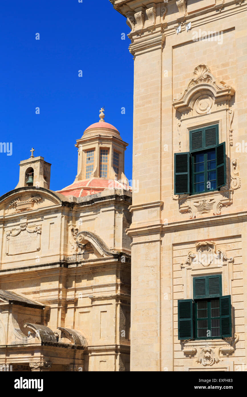 Castille Palace, Valletta, Malta, Europe Stock Photo - Alamy