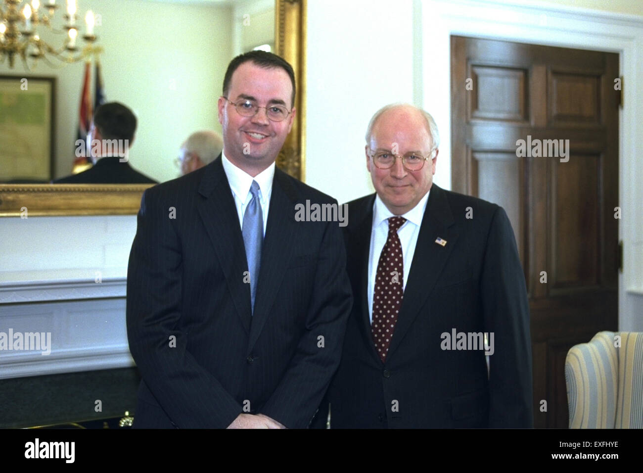 Vice President Cheney with United States Department of Justice Deputy ...