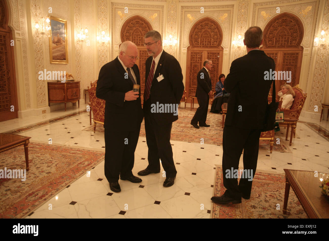 Vice President Cheney, David Addington, and Others Inside Bait al ...
