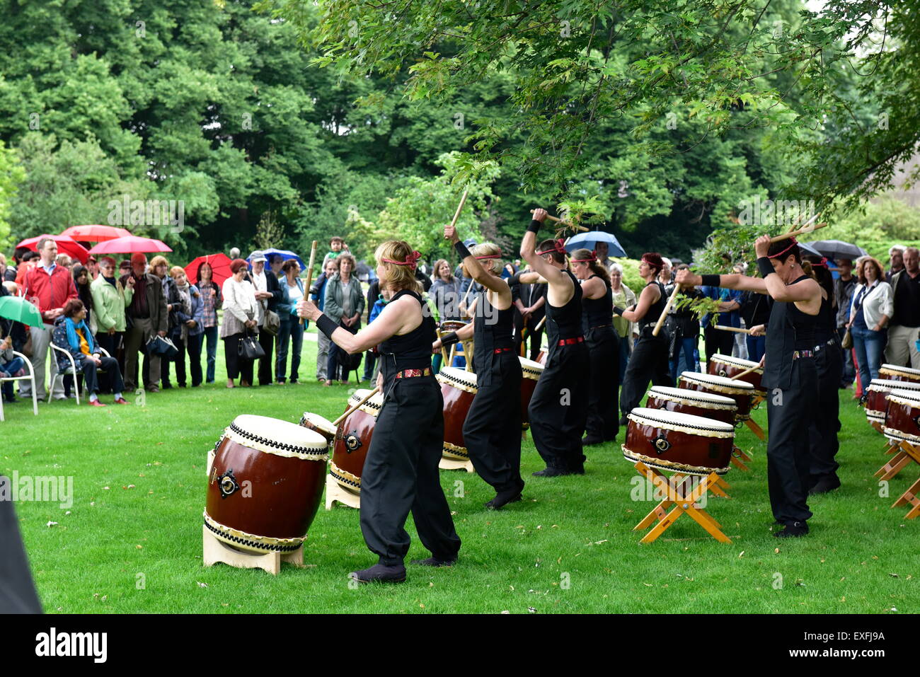 German . Japanese summer Festival Natsumatsuri in Hannover, Germany ...