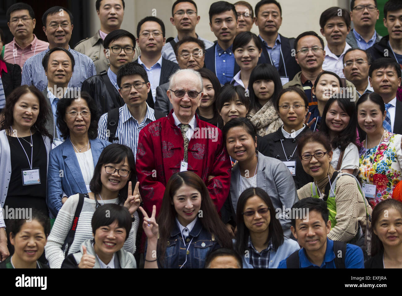Los Angeles, California, USA. 5th June, 2015. John B. Cobb, Jr. poses ...