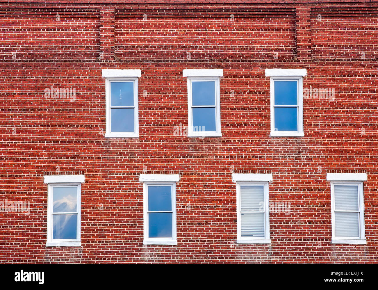 Brick Building Windows