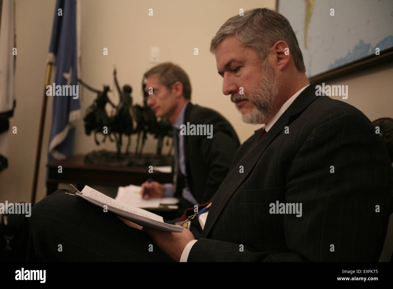David Addington and John Hannah Stock Photo - Alamy