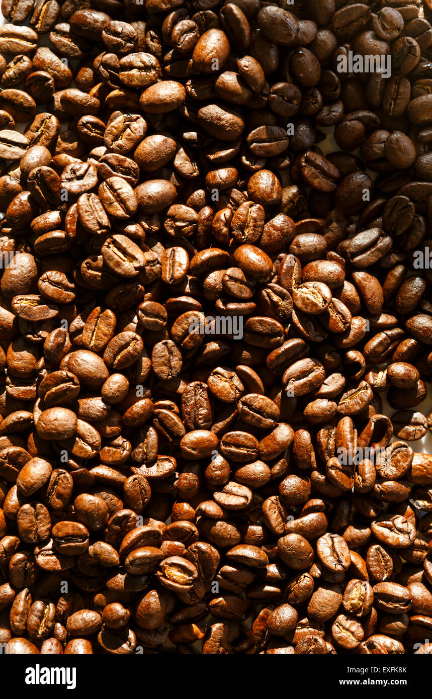 Loose Coffee Beans Stock Photo - Alamy