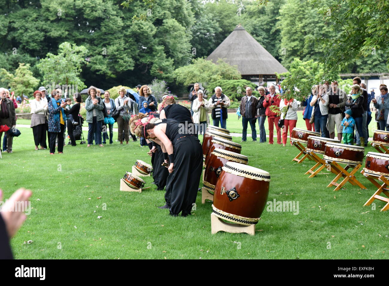 German . Japanese summer Festival Natsumatsuri in Hannover, Germany ...