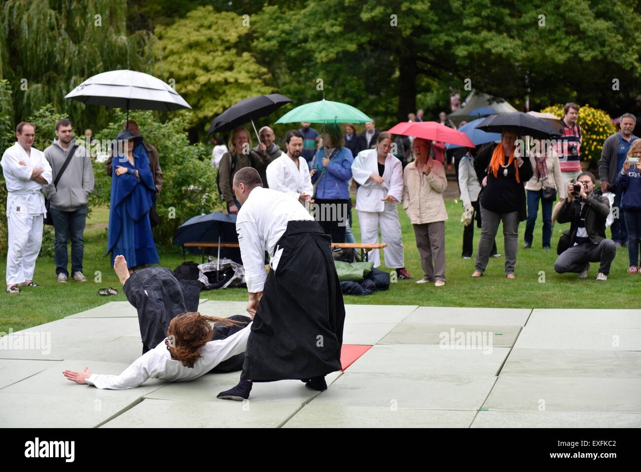 German . Japanese summer Festival Natsumatsuri in Hannover, Germany ...