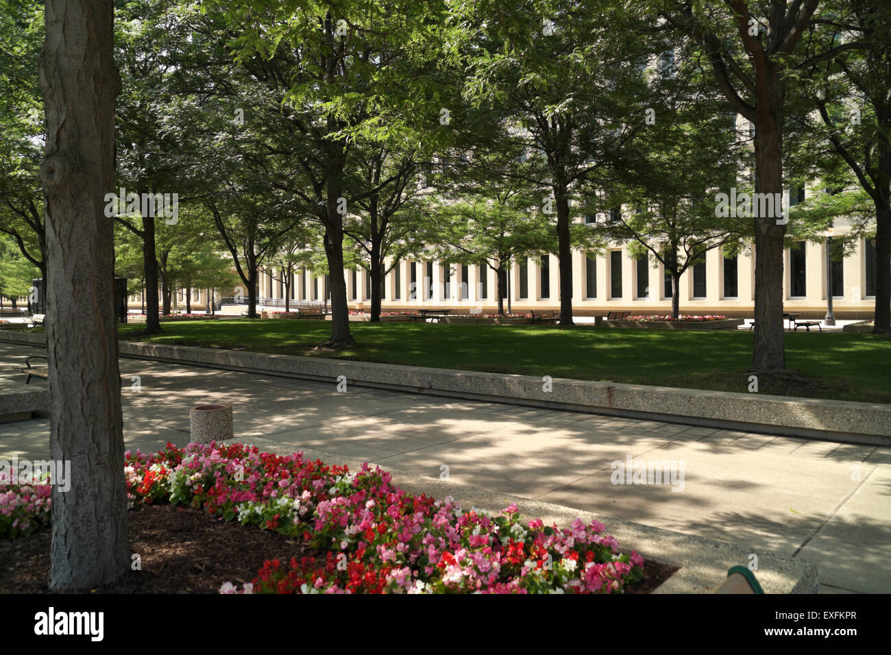 State of Michigan office building complex in downtown Lansing, Michigan ...