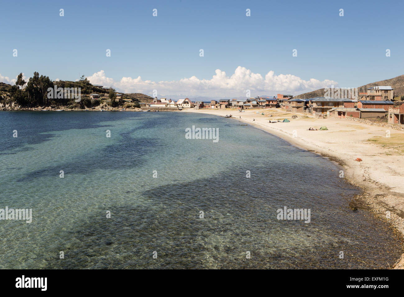 clear water at challa pampa Stock Photo - Alamy
