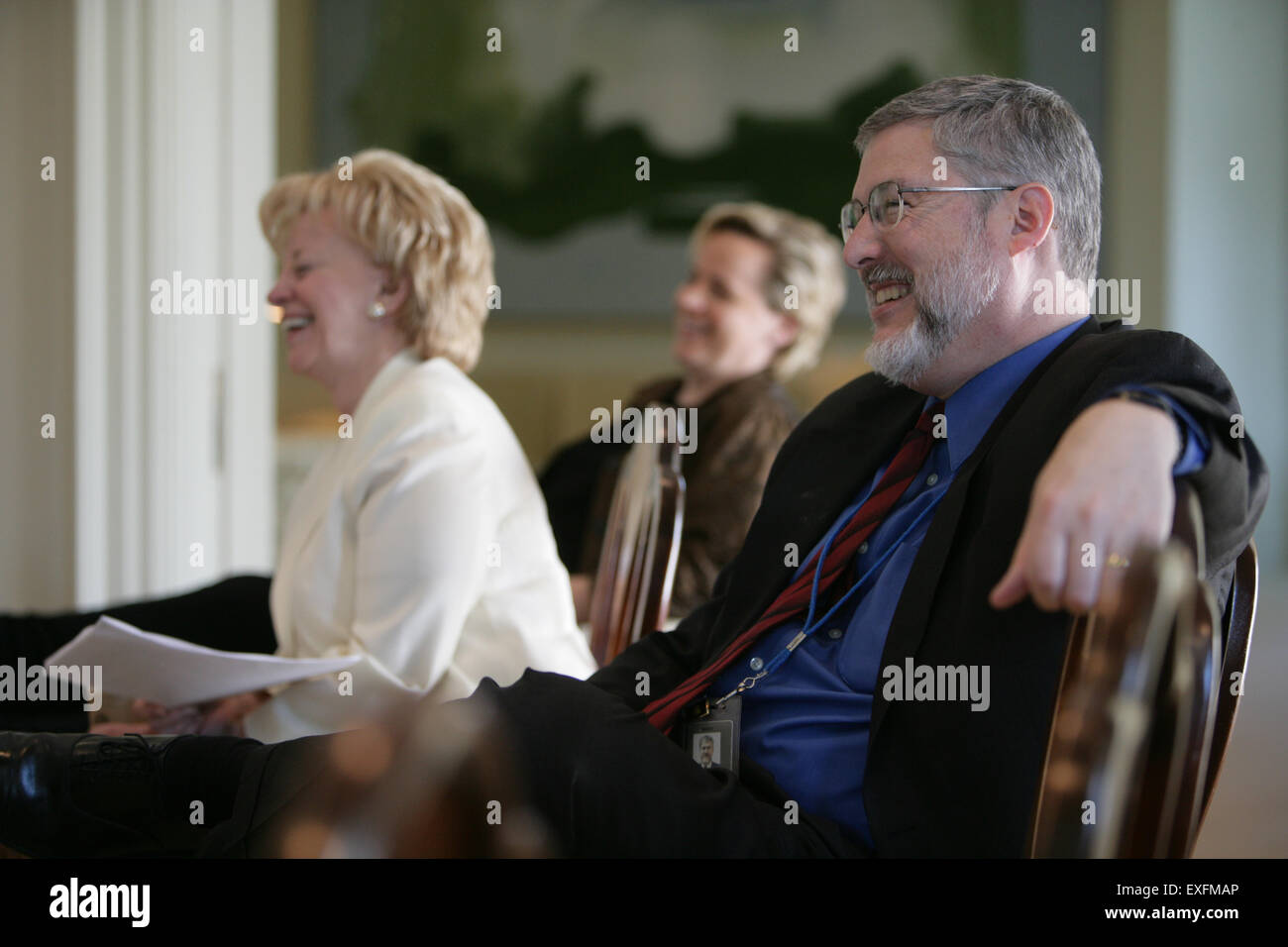 David Addington and Lynne Cheney Stock Photo - Alamy