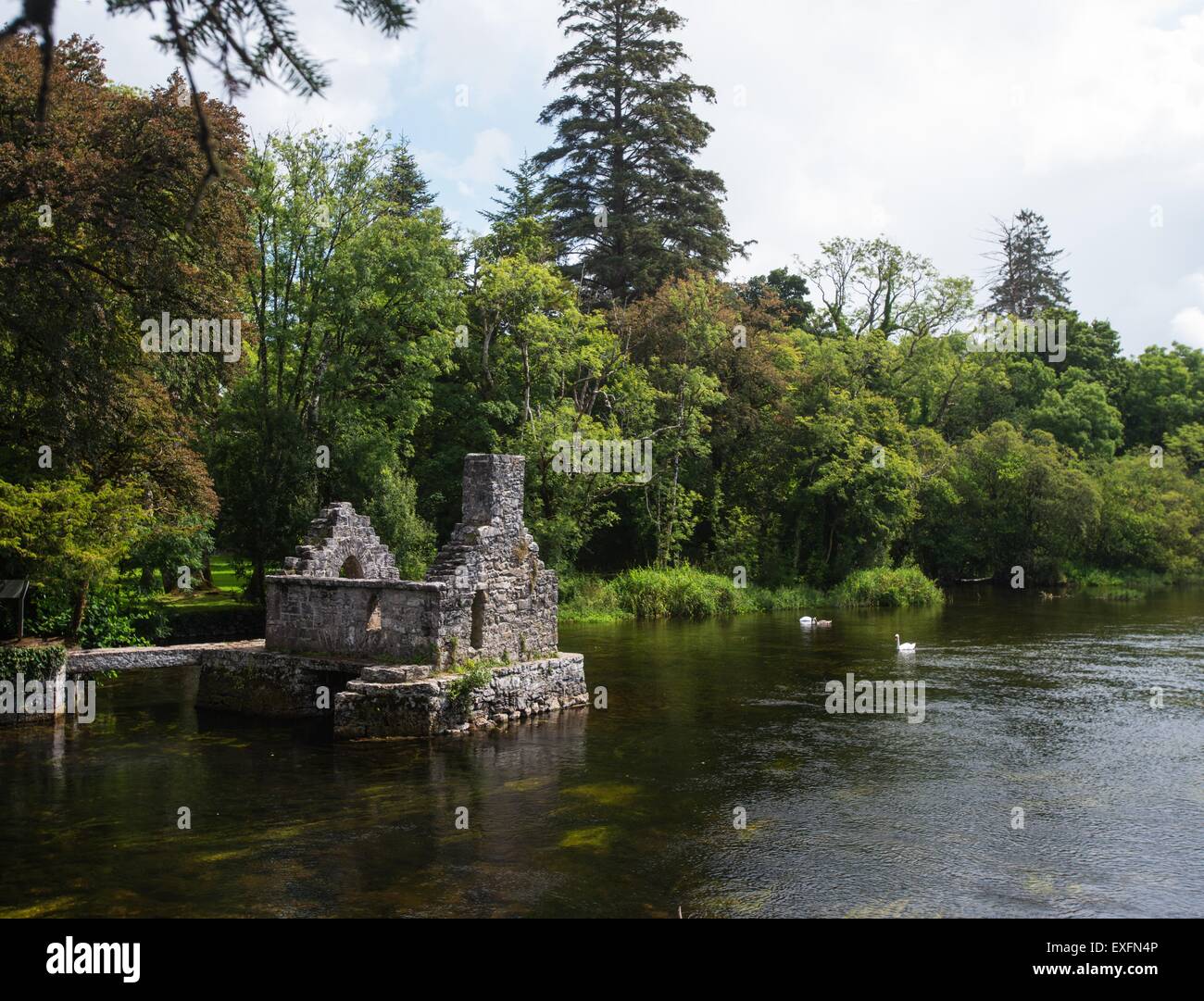 Monks Fishing House, Cong Stock Photo - Alamy