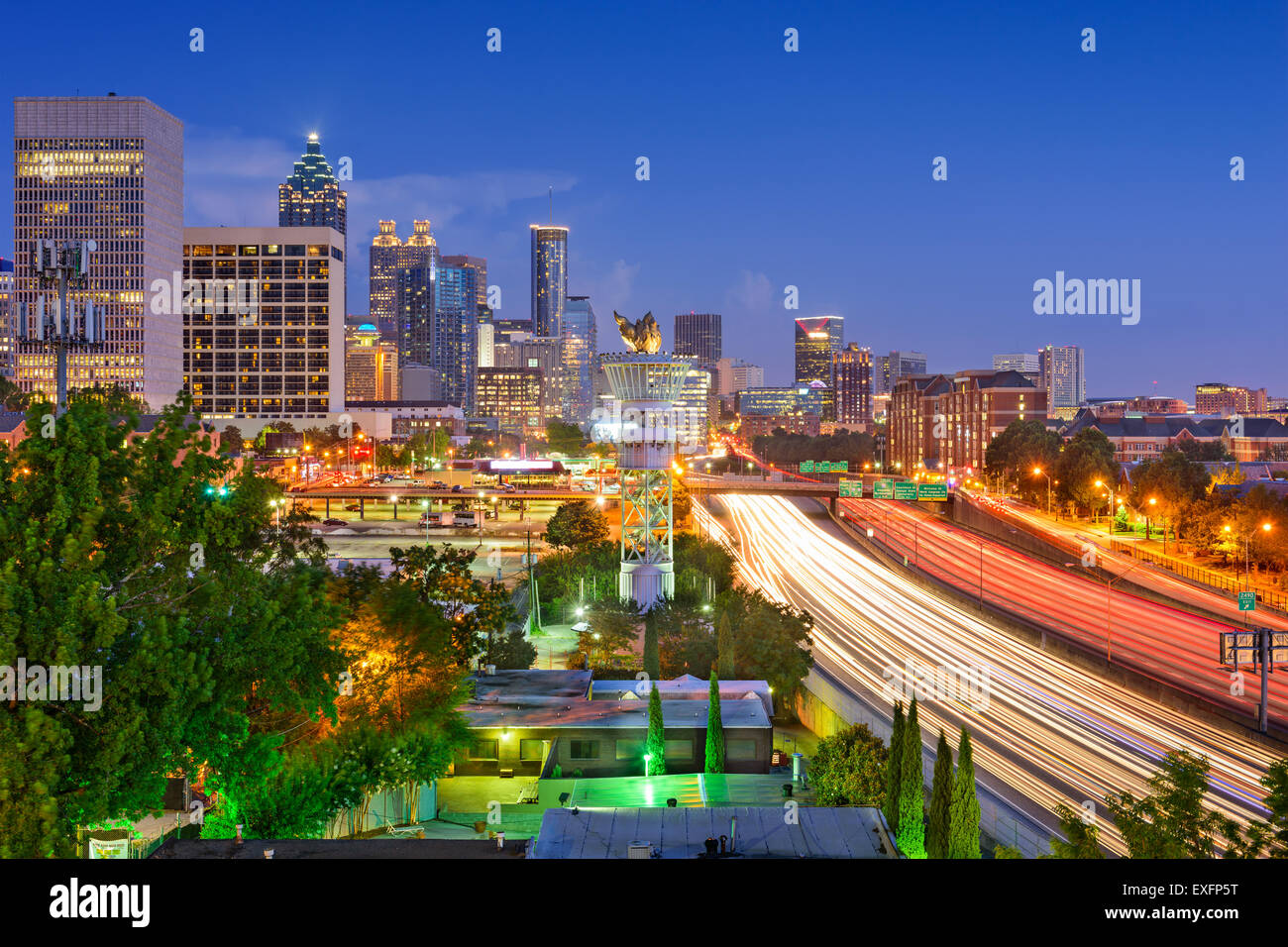 Atlanta landscape hi-res stock photography and images - Alamy