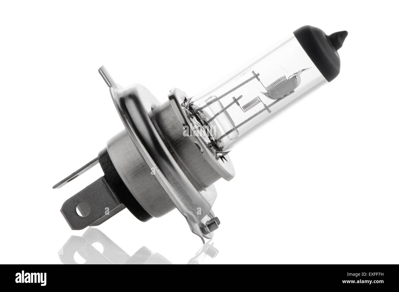 A halogen car headlamp bulb with main and dipped beams Stock Photo - Alamy