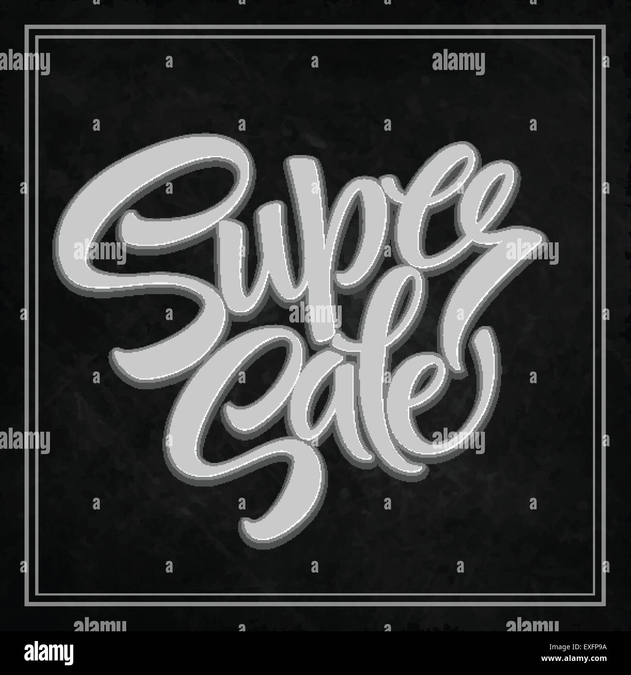 Super sale tag banner. Vector illustration Stock Vector Image & Art - Alamy