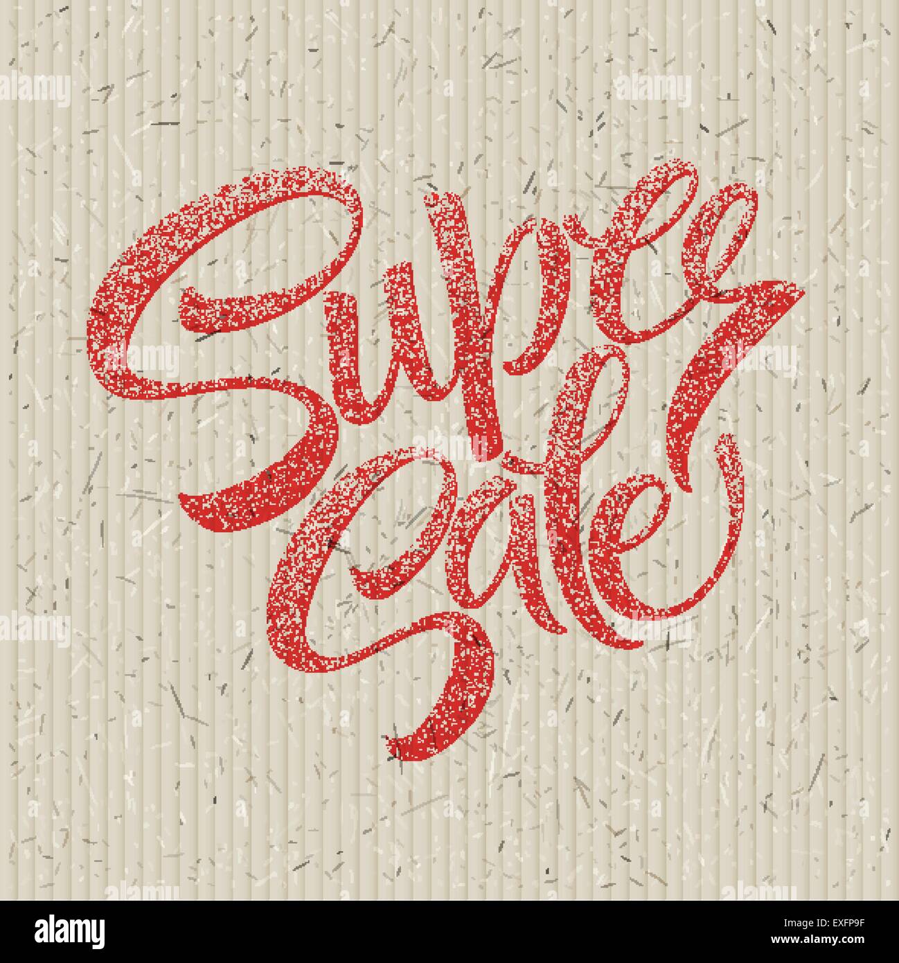 Super sale tag banner. Vector illustration Stock Vector Image & Art - Alamy