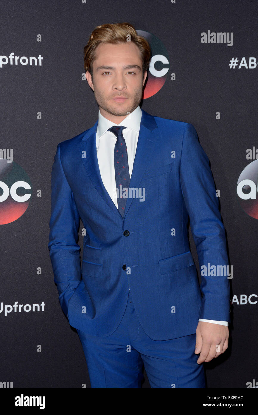 ABC Upfront Presentation 2015 - Red Carpet Arrivals Featuring: Ed ...