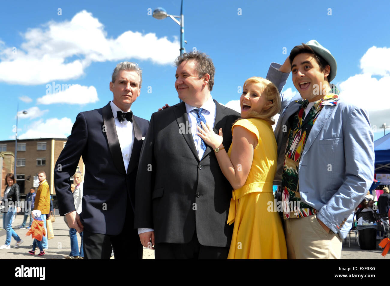 Dirty Rotten Scoundrels photocall at The Bullring Featuring: Michael ...