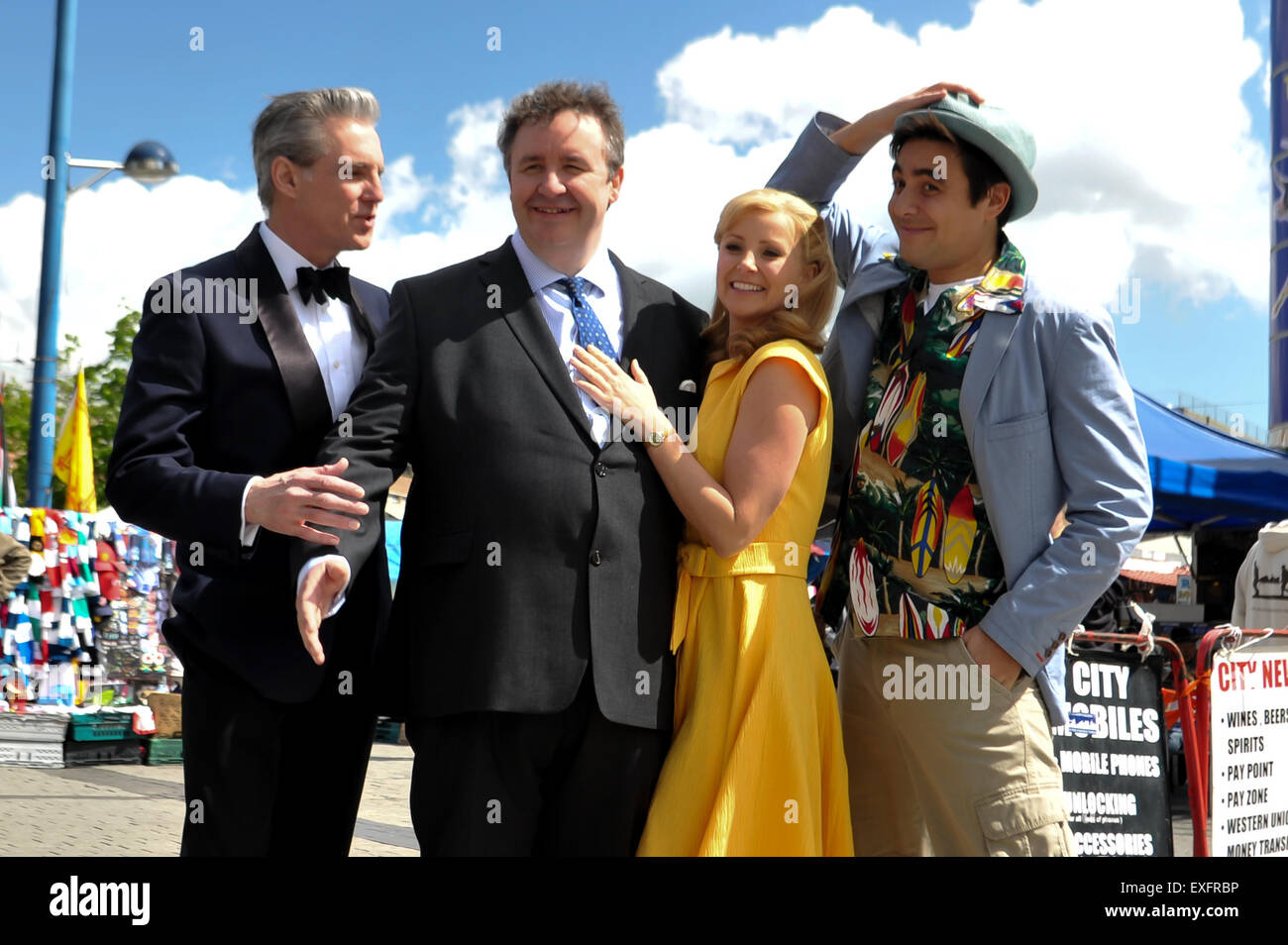 Dirty Rotten Scoundrels photocall at The Bullring Featuring: Michael ...