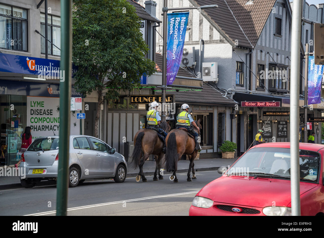 Australian mounted police hi-res stock photography and images - Alamy