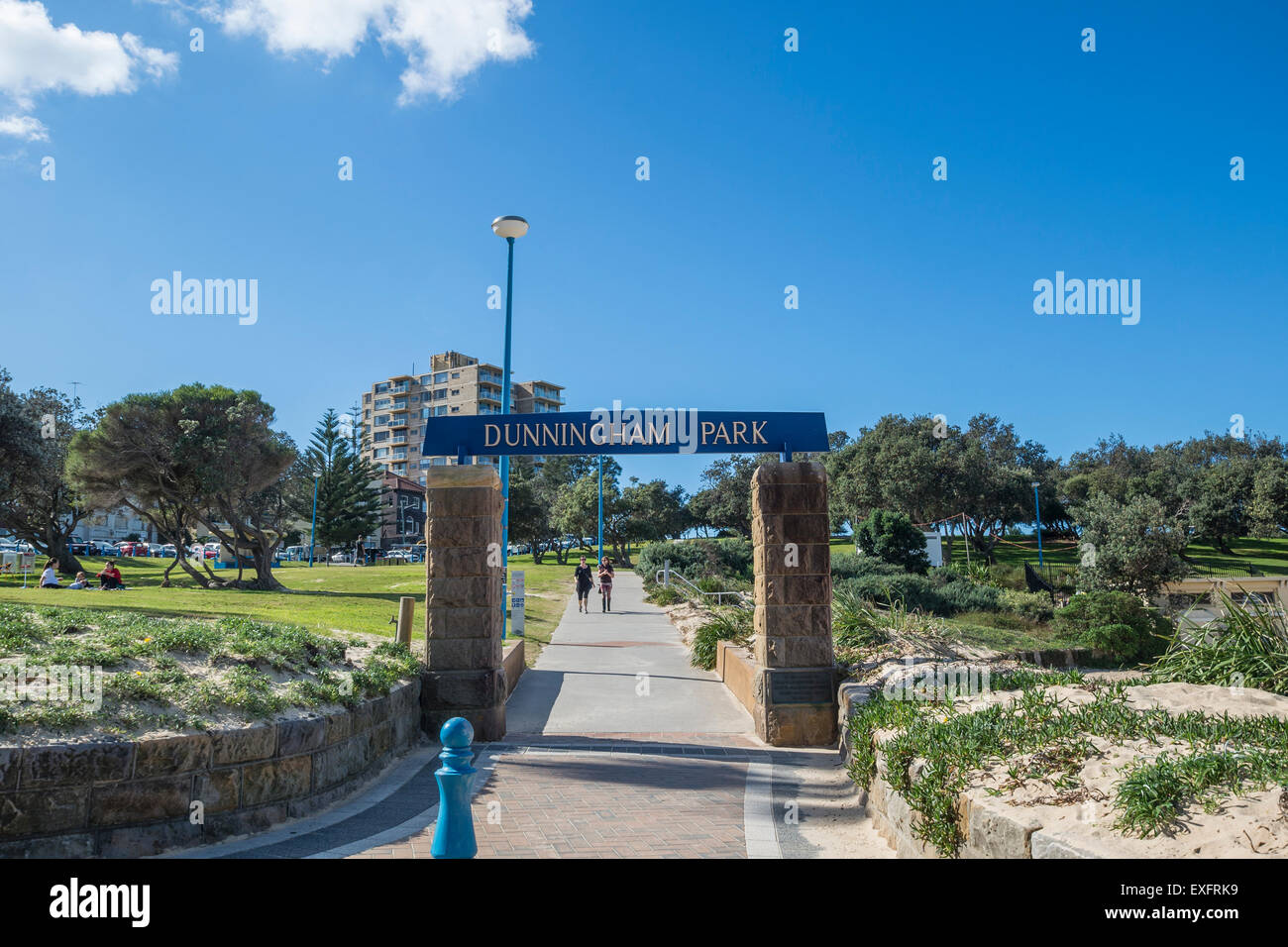 Coogee, Entrance to Dunningham Park, Sydney, Australia Stock Photo - Alamy