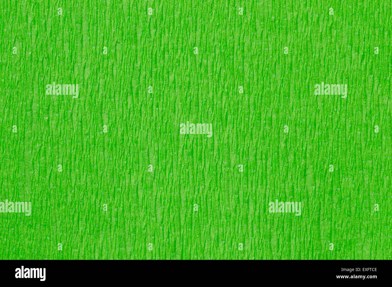 detail of green crepe paper texture background Stock Photo - Alamy