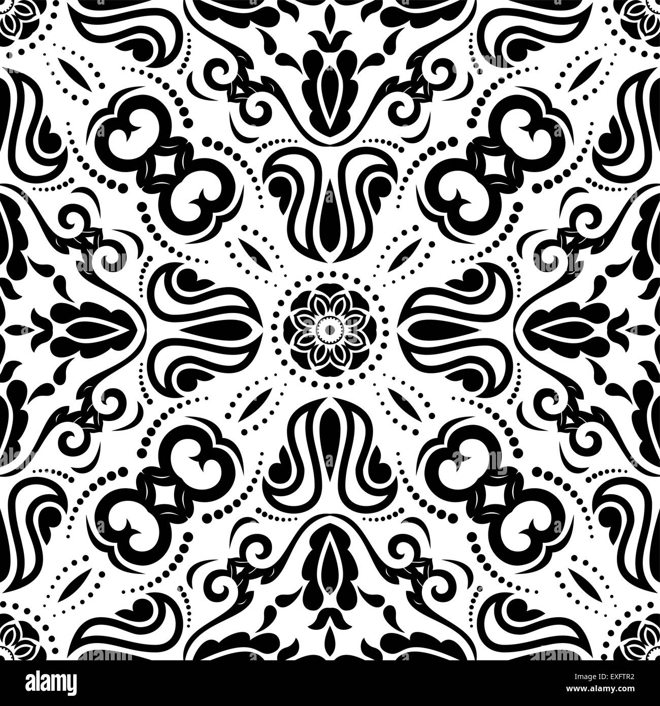Seamless Orient Vector Background Stock Vector Image & Art - Alamy
