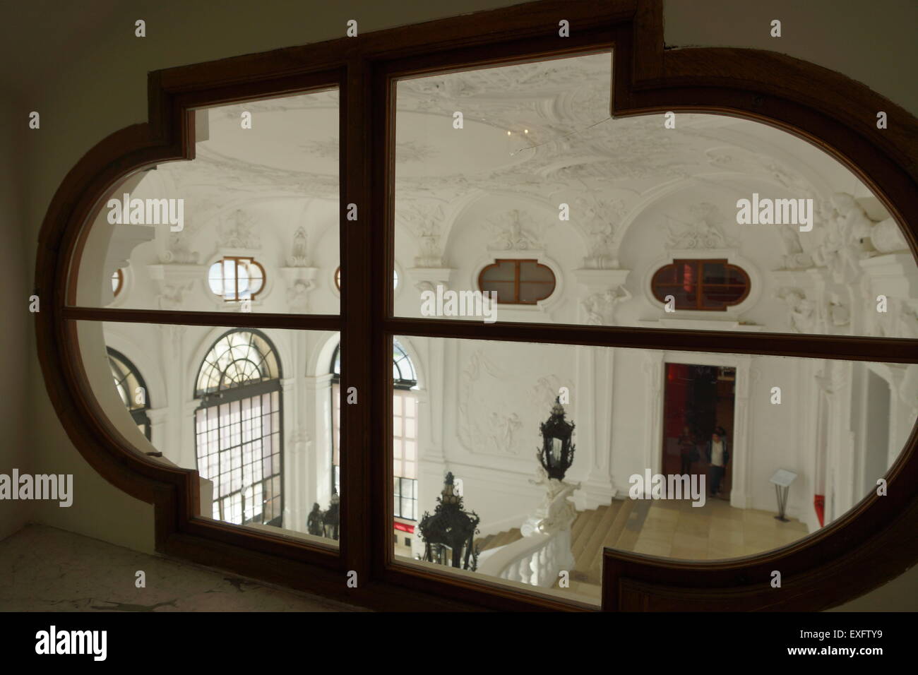 Vienna Austria window unique view Stock Photo - Alamy