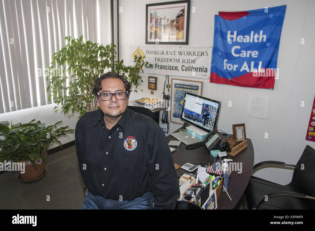 Los Angeles, California, USA. 29th June, 2015. Rigo Valdez, director of ...