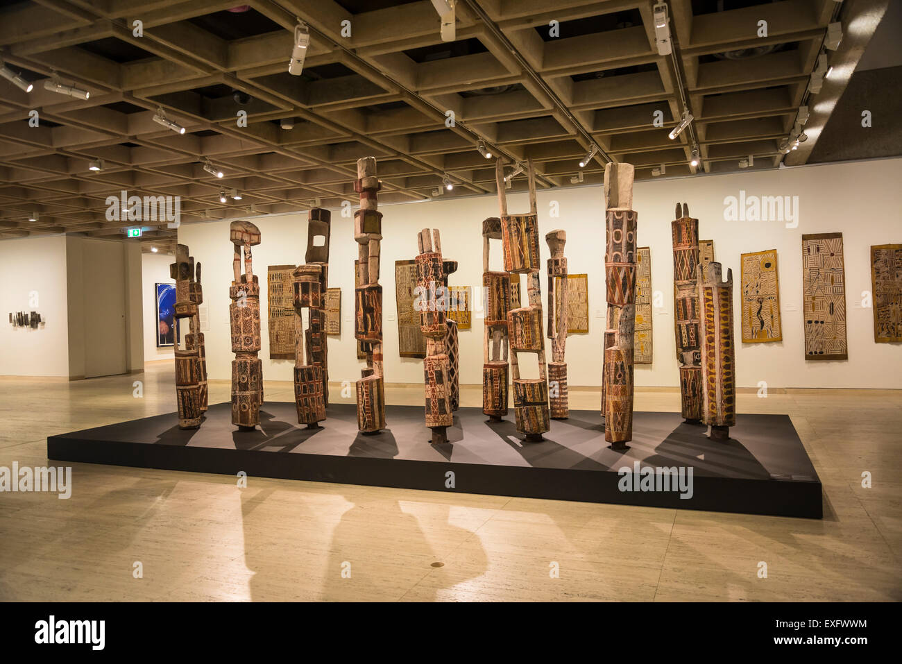 Aboriginal bark printing hi-res stock photography and images - Alamy