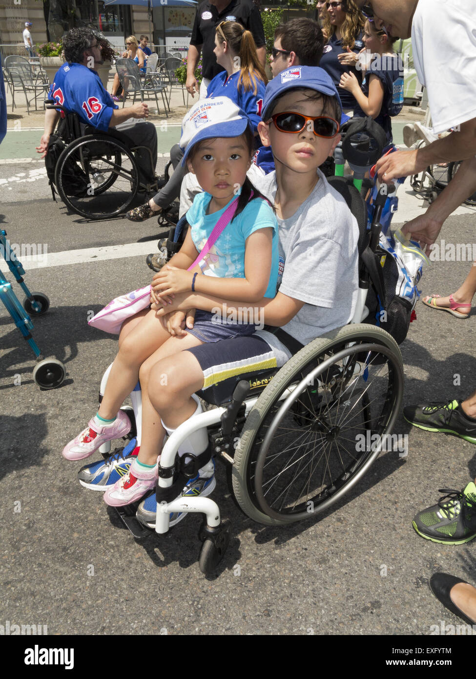 People with disabilities and their supporters march in the first Annual ...