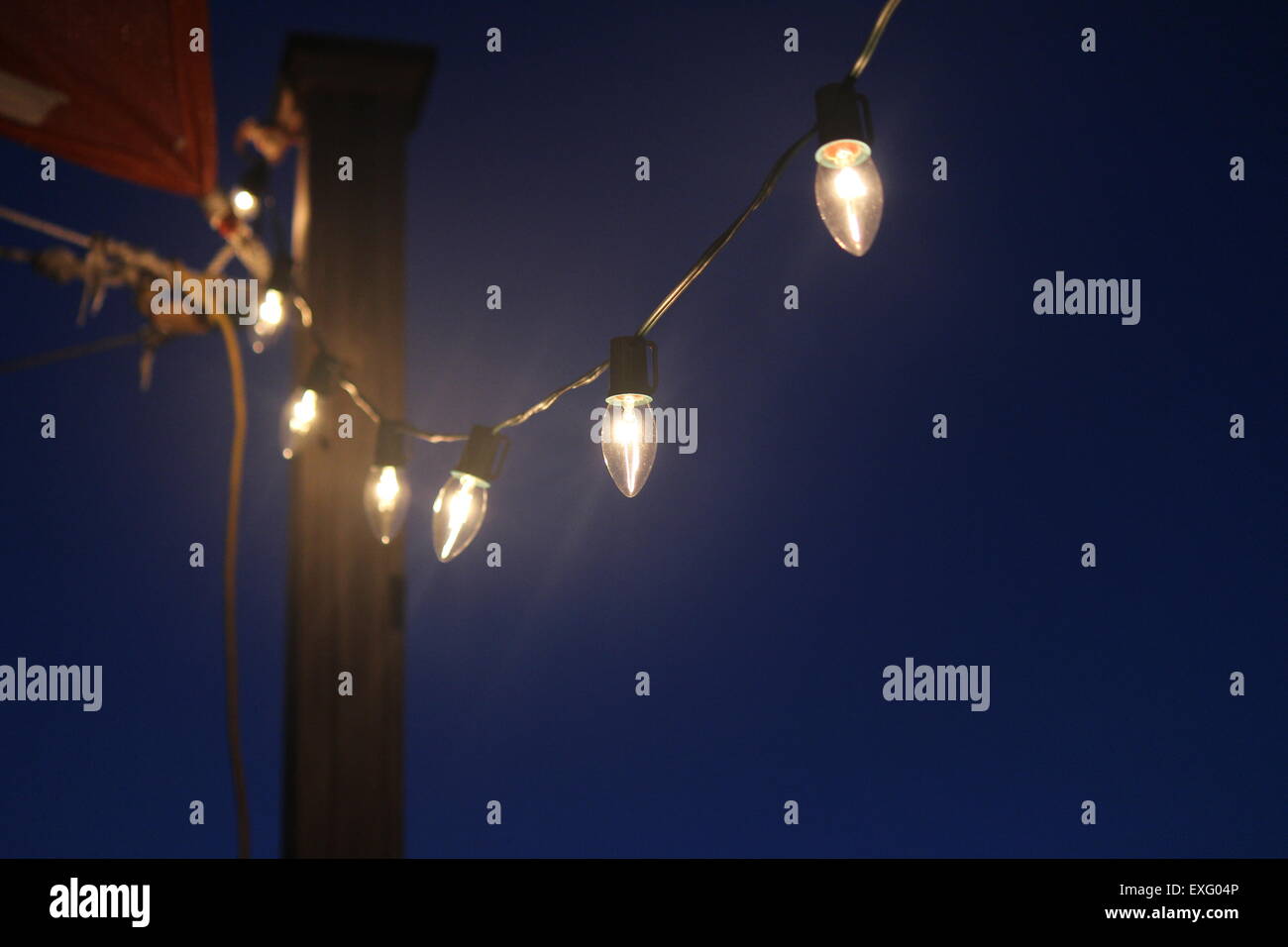 String of lights hi-res stock photography and images - Alamy