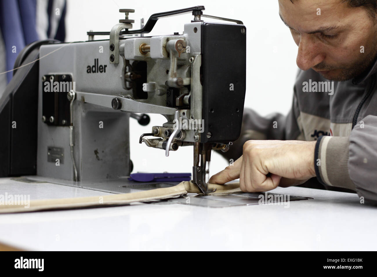 Leatherworking techniques hi-res stock photography and images - Alamy