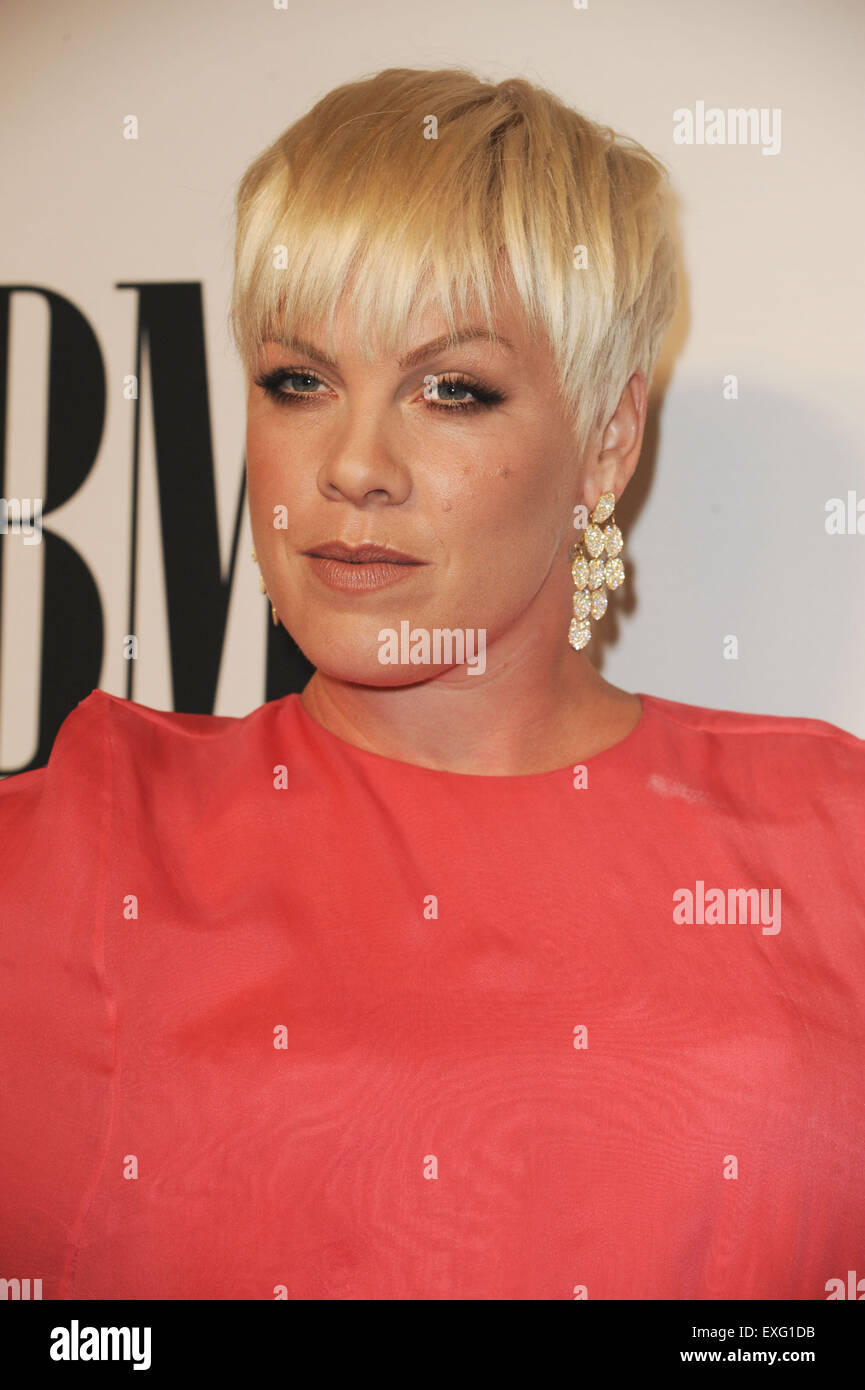 The 63rd Annual BMI Pop Awards - Arrivals Featuring: Pink, Alecia Moore ...