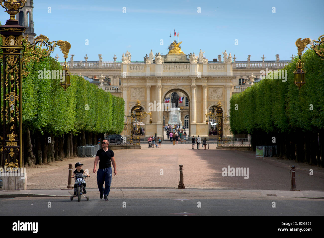Nancy in the Lorraine region and the Meurthe-et-Moselle department ...