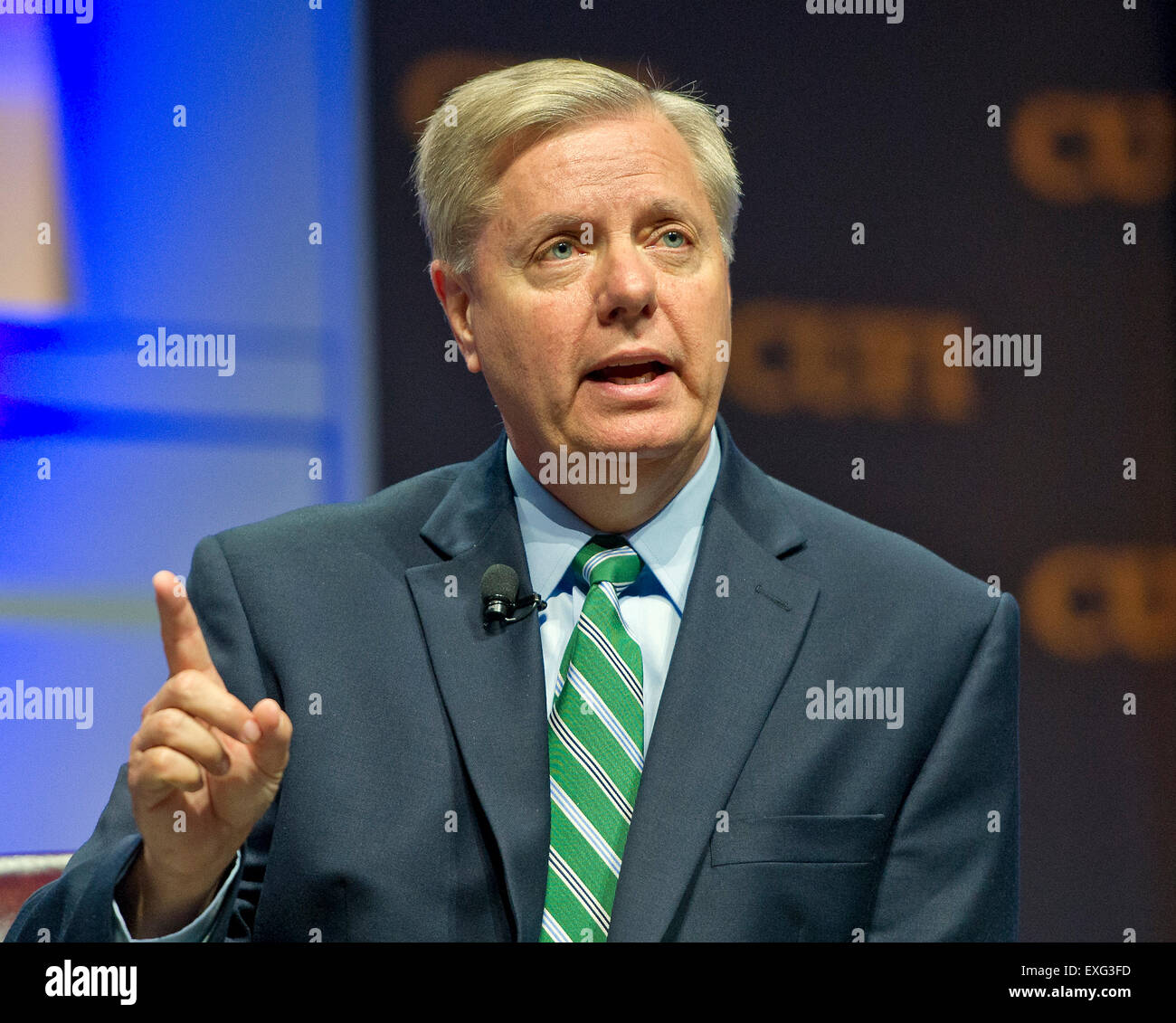 United States Senator Lindsey Graham (Republican of South Carolina), a ...