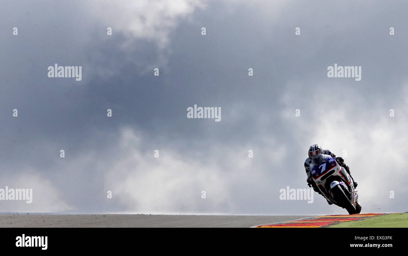 Japanese MotoGP rider Hiroshi Aoyama of AB Motoracing in action during ...