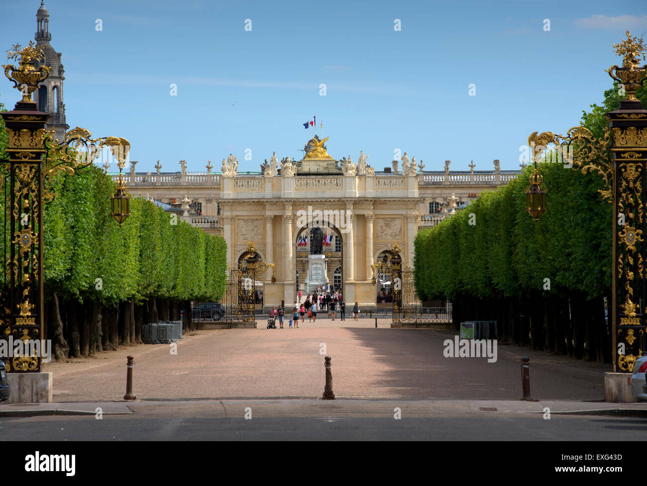 Nancy in the Lorraine region and the Meurthe-et-Moselle department ...