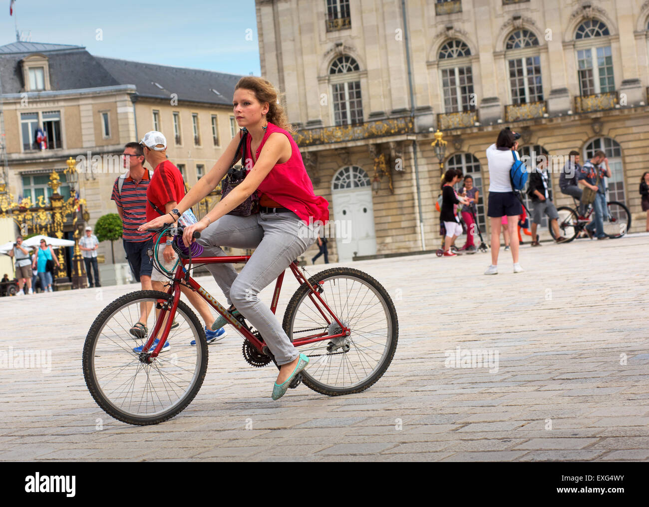 Nancy in the Lorraine region and the Meurthe-et-Moselle department ...