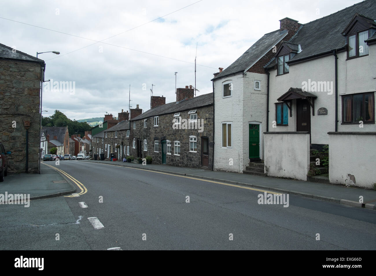 Welshpool high street hi-res stock photography and images - Alamy