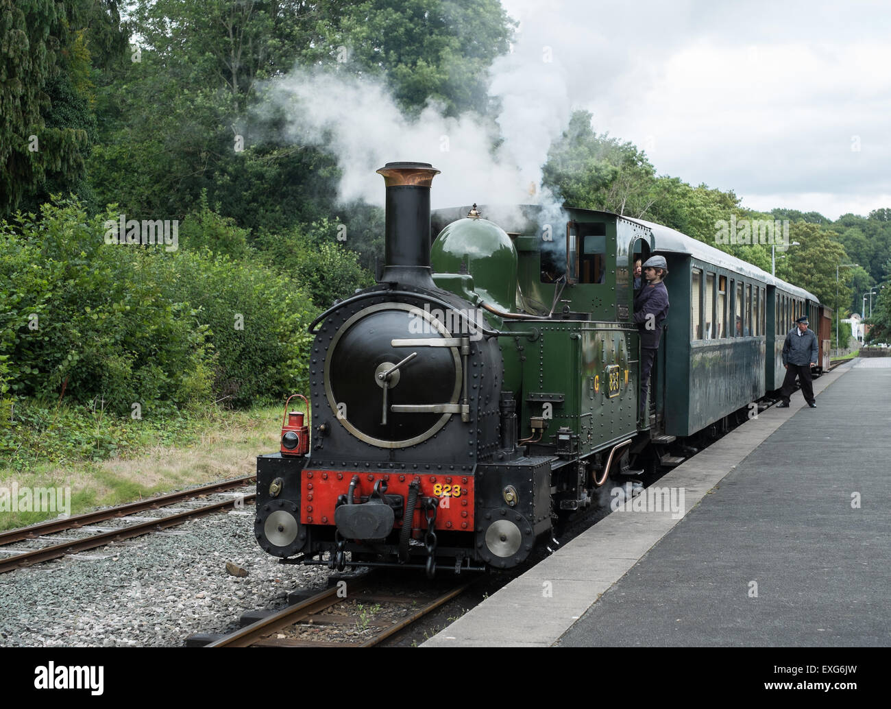 Welshpool light railway hi-res stock photography and images - Alamy