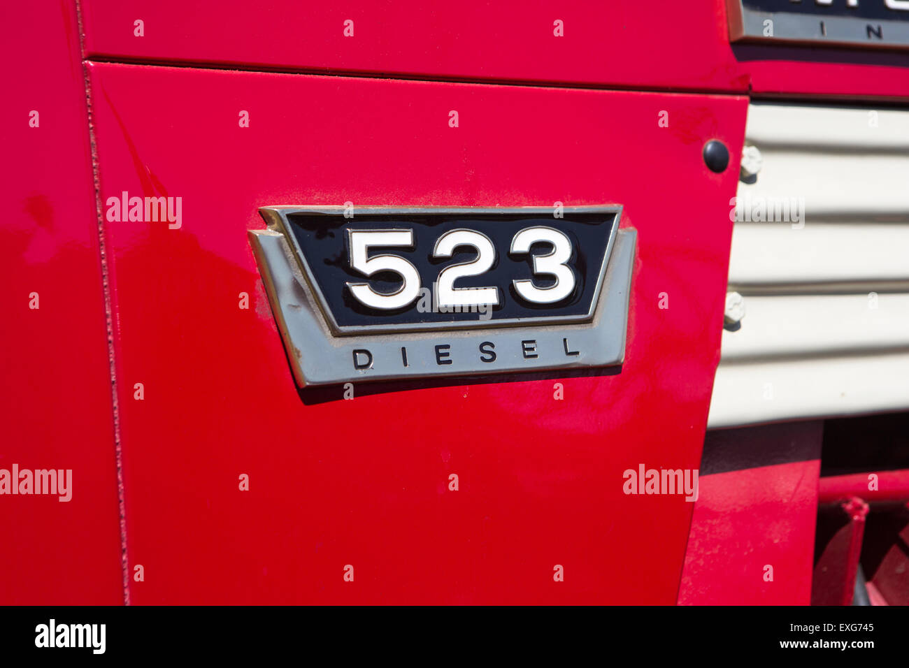 McCormick International 523 Diesel Tractor Stock Photo - Alamy