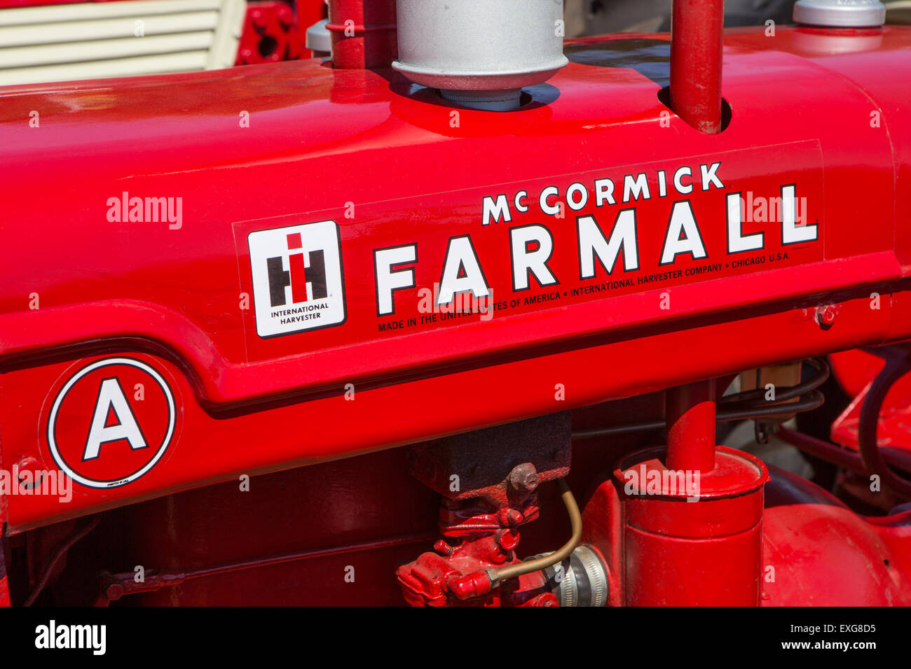 McCormick Farmall Tractor Stock Photo - Alamy