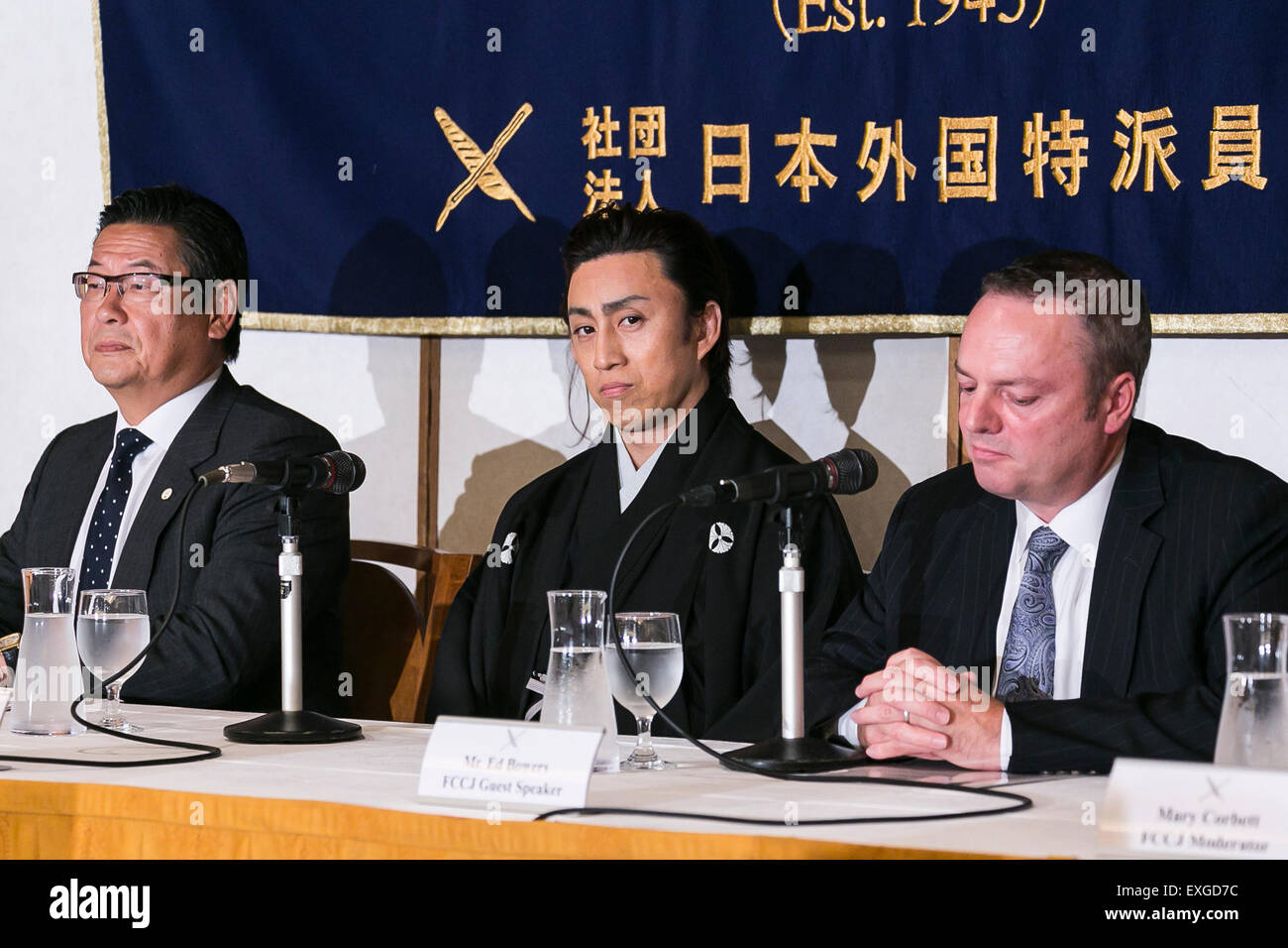 (L to R) Jay (Junichi) Sakamoto President and CEO of Shochiku Co., Ltd ...