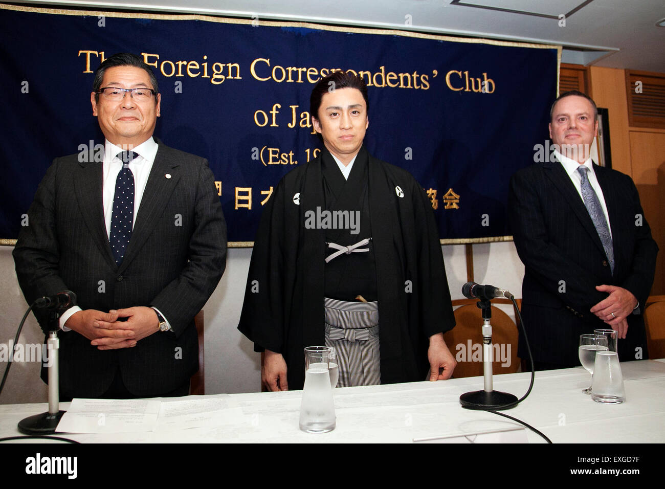 (L to R) Jay (Junichi) Sakamoto President and CEO of Shochiku Co., Ltd ...