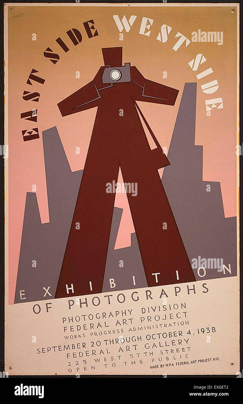 An exhibition titled 'East Side, West Side,' featuring photographs ...