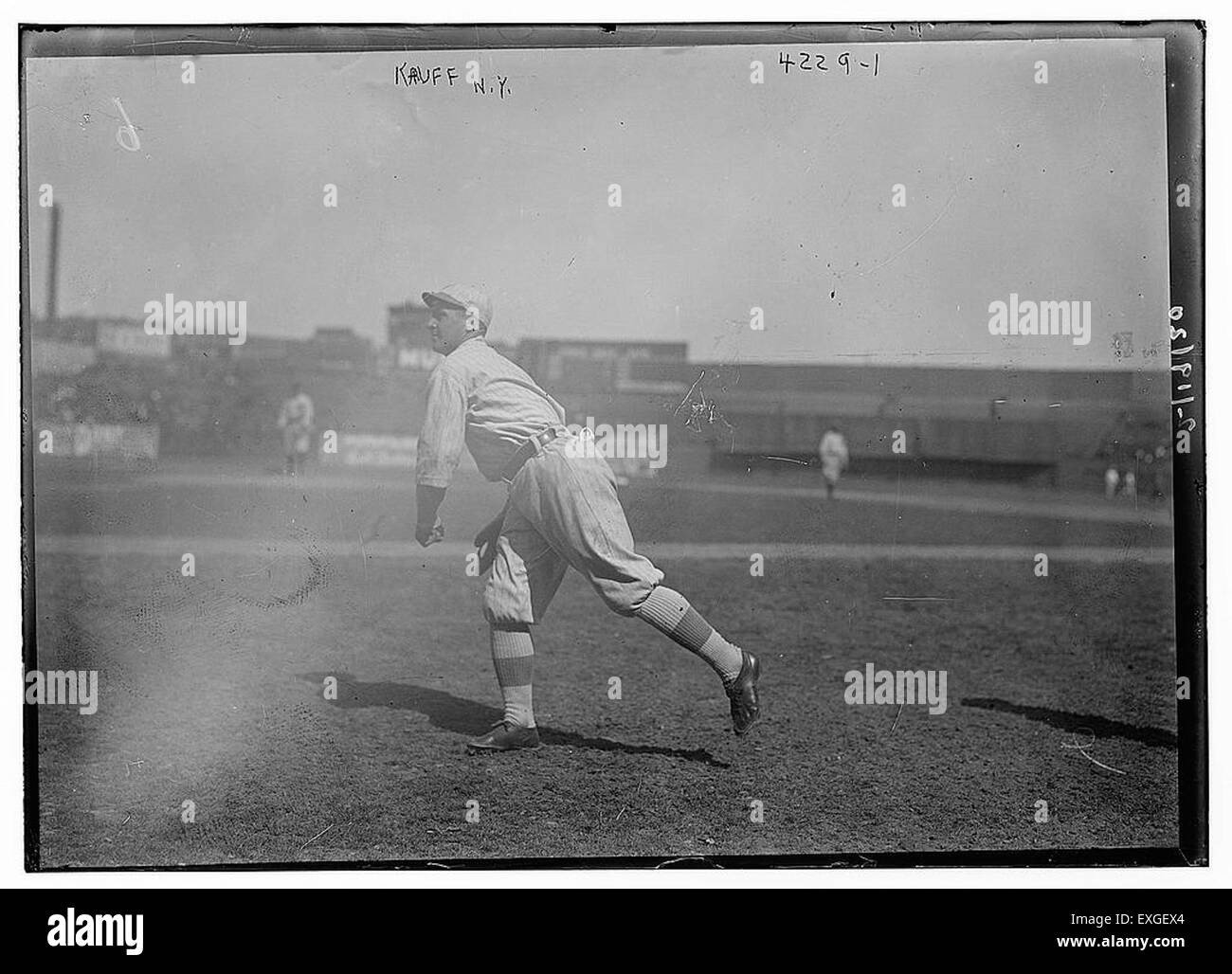 Benny Kauff was a professional baseball player who played for the New ...