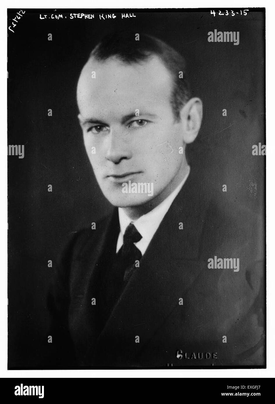 Lt. Com. Stephen King Hall, a distinguished officer in the U.S. Navy ...