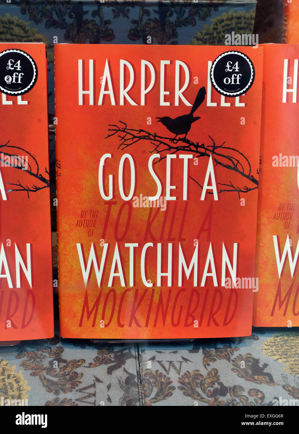 "Go Set A Watchman" by Harper Lee in London bookshop display on day of ...